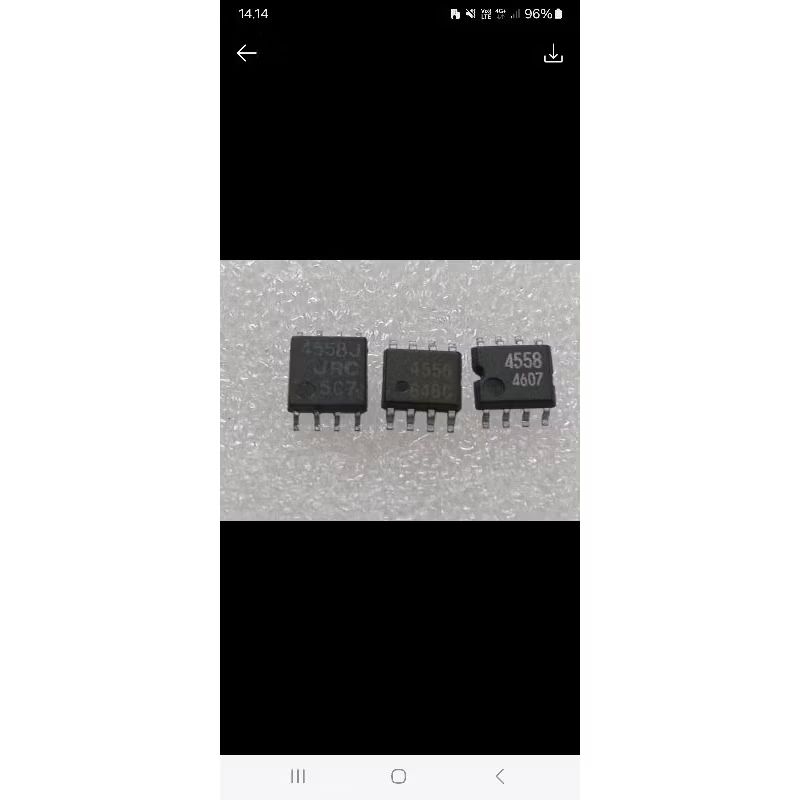 Jual Ic JRC 4558 SMD Dual Op Amp Original Jrc japan . | Shopee Indonesia