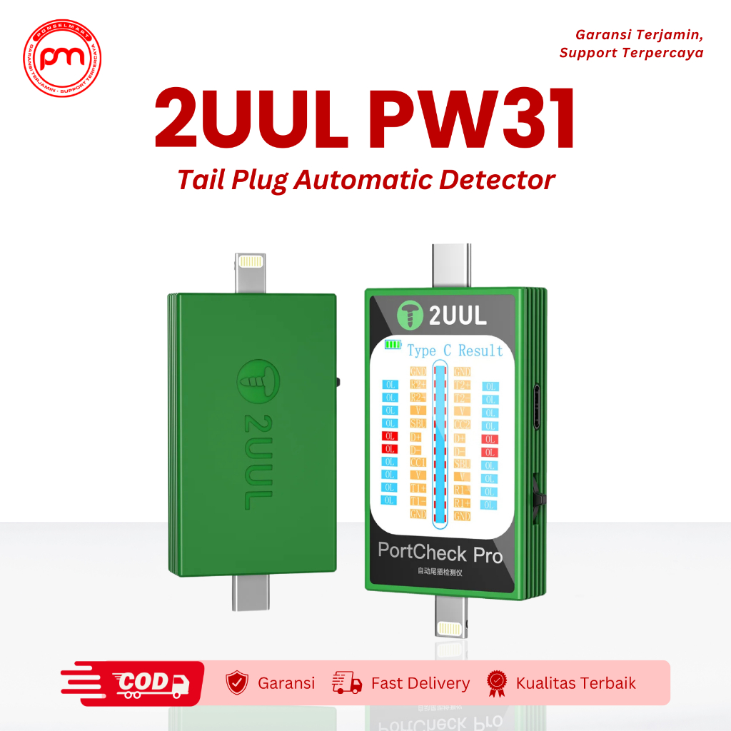 Jual Tail Plug Tester 2UUL PW31 PortCheck Pro Tail Plug Automatic ...