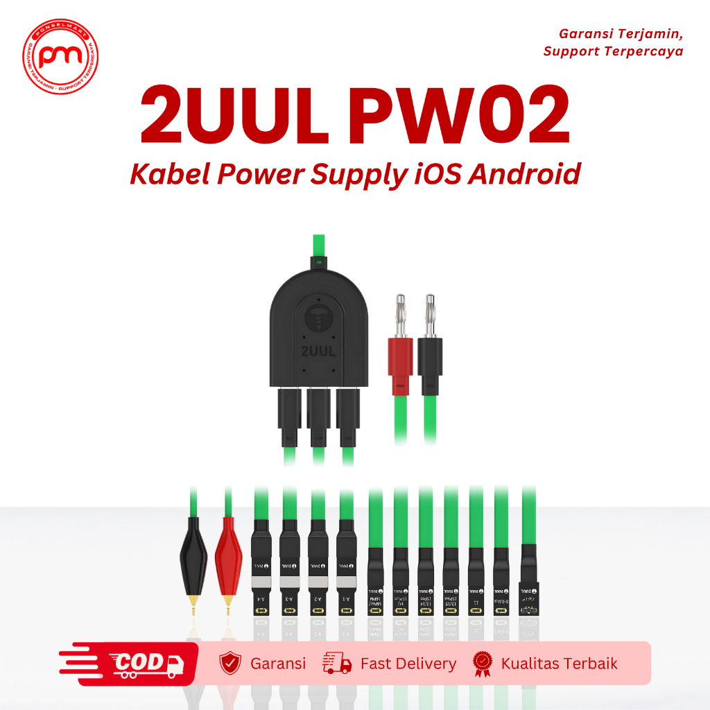 Jual Kabel Power Supply 2UUL PW02 iOS Android | Shopee Indonesia