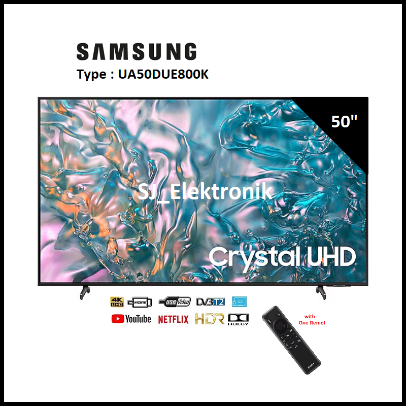 Jual Samsung 50DUE800 - LED TV 50 Inch UA50DUE800K Crystal UHD DUE800 4K Smart TV | Shopee Indonesia