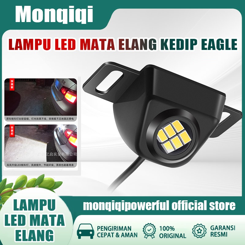 Jual LAMPU LED MATA ELANG KEDIP EAGLE EYE FLASH STROBE KEDIP 3 LED DENGAN BRACKET SPION | Shopee ...