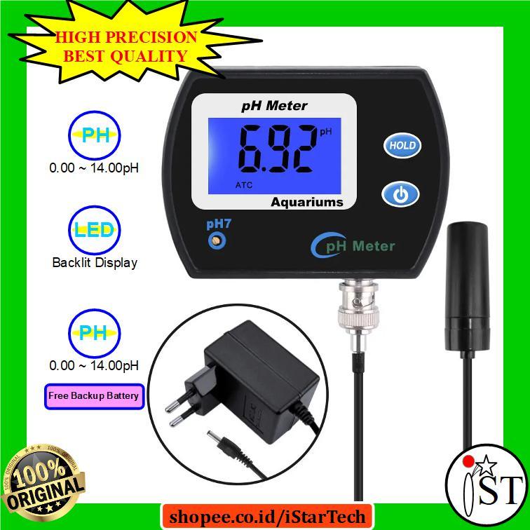 Jual Professional Accurate pH Meter for Aquarium Multi-parameter Water ...
