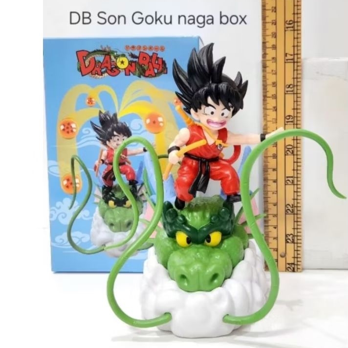 Jual Figure Dragon Ball Son Goku Super Saiyan Goku Style Sitting On The ...