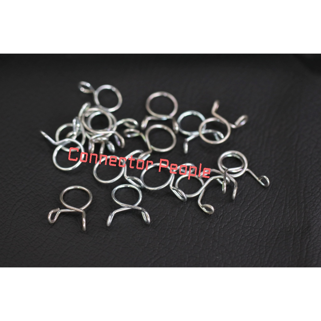 Jual Klip Kawat Kancing klem 12mm Penjepit kleman Selang Bensin selang ...