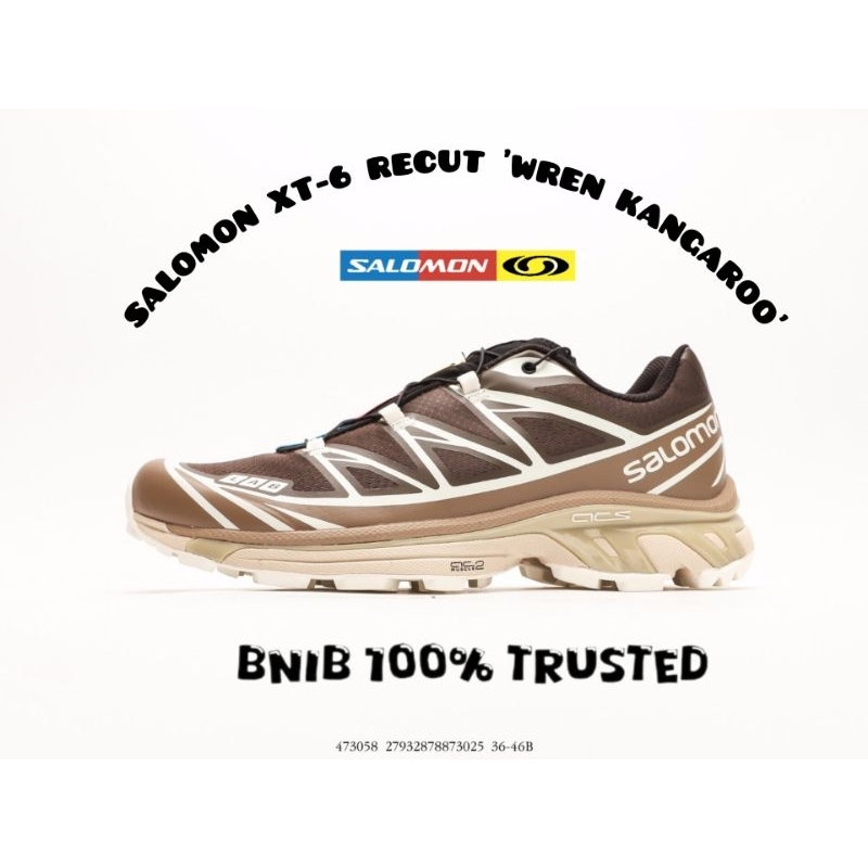 Jual [NEW] Sepatu Salomon XT-6 Recut 'Wren Kangaroo' L47305800 BNIB 100% Authentic | Shopee ...