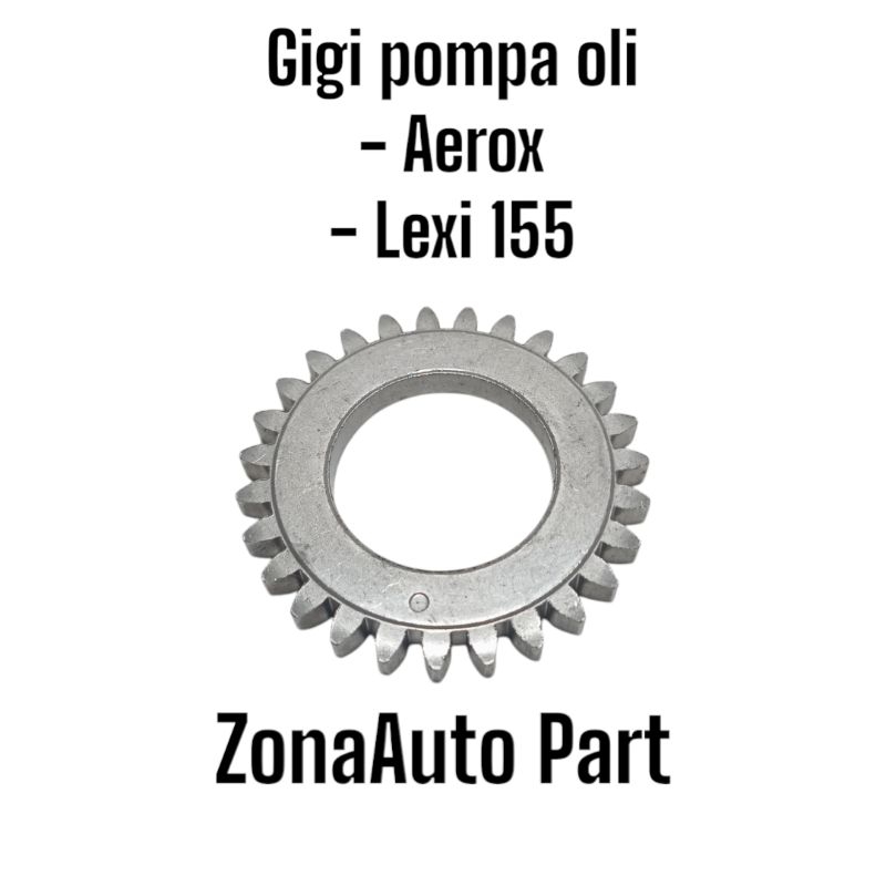 Jual Gear Gir Pompa Oli, Gaer Pomp drive Yamaha Aerox 155 Lexi 155 Lawan Gigi Pompa Oli Kruk As ...