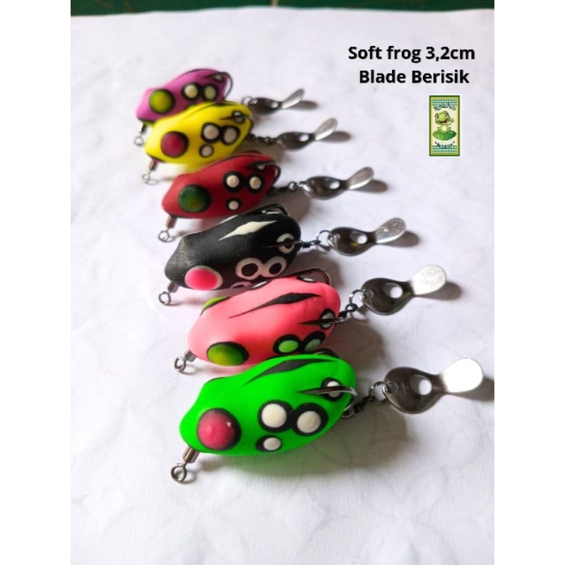 Jual Soft Frog 3,2cm Blade Jaws mini | Shopee Indonesia