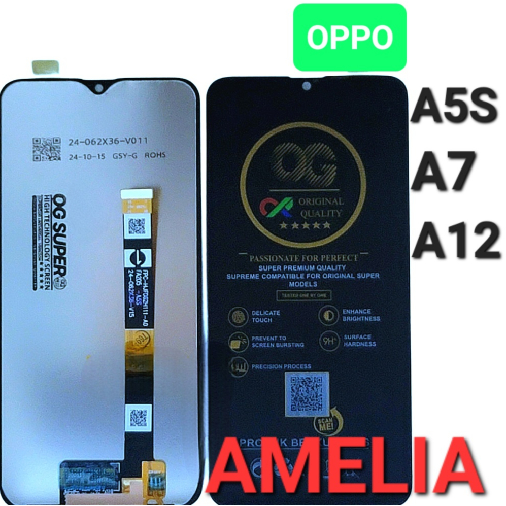Jual LCD OPPO A5S / A7/ A12 / A11K/ FULLSET TOUCHSCREEN ORIGINAL ...