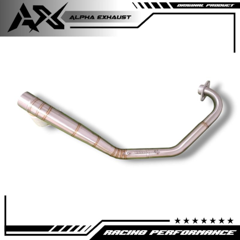Jual pipa leher leheran knalpot satria fu mx king mx new road race ...