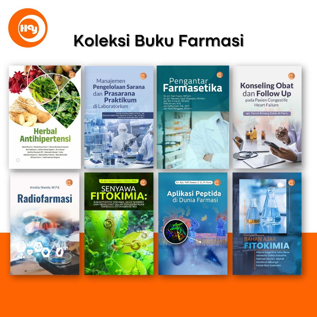 Jual Buku Farmasi | Bahan Ajar Fitokimia,Aplikasi Peptida,Senyawa Fitokimia,Radiofarmasi ...