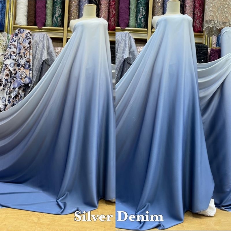 Jual warna terbaru kain armani gradasi premium grade A+/bahan armani ...