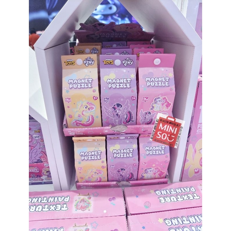 Jual MINISO x MY LITTLE PONY 🆕 Magnet PUZZLE (RARITY PINKIE / TWILIGHT ...