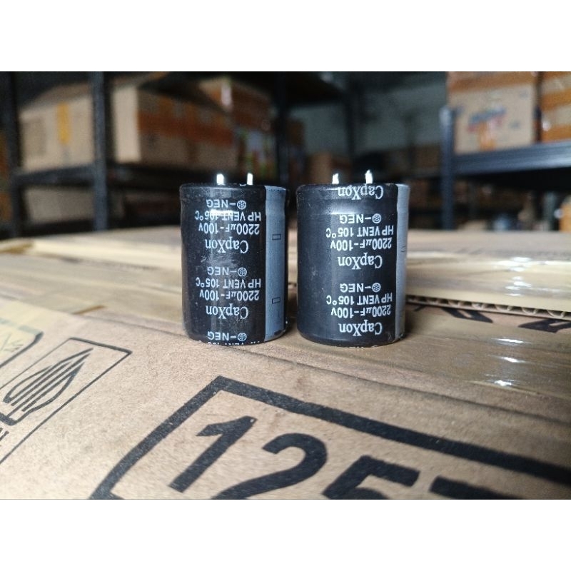 Jual ELKO 2200UF 100V TINGGI 4.CM BULAT 2.9.CM | Shopee Indonesia