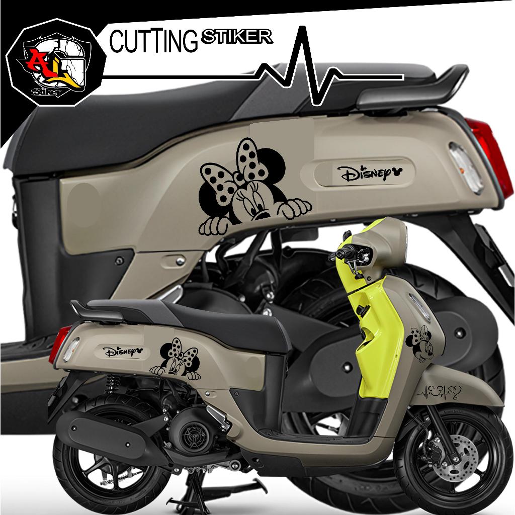 Jual STICKER CUTING/F.184/STRIPING MICKEY MOUSE/STIKER KARTUN/STRIPING ...