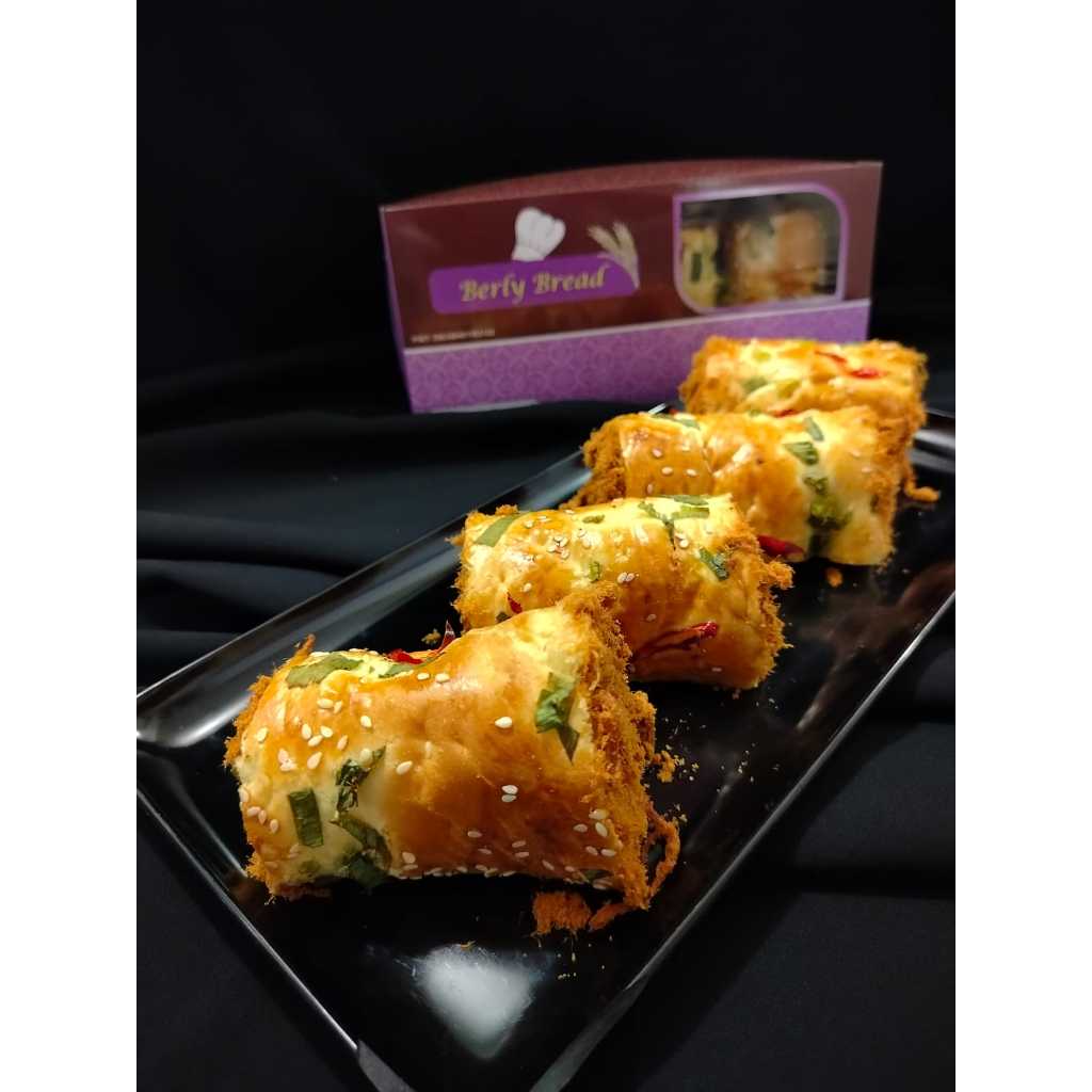 Jual Roti Abon Roll / Abon Roll Besar isi 4 / Roti Abon gulung isi 4 ...