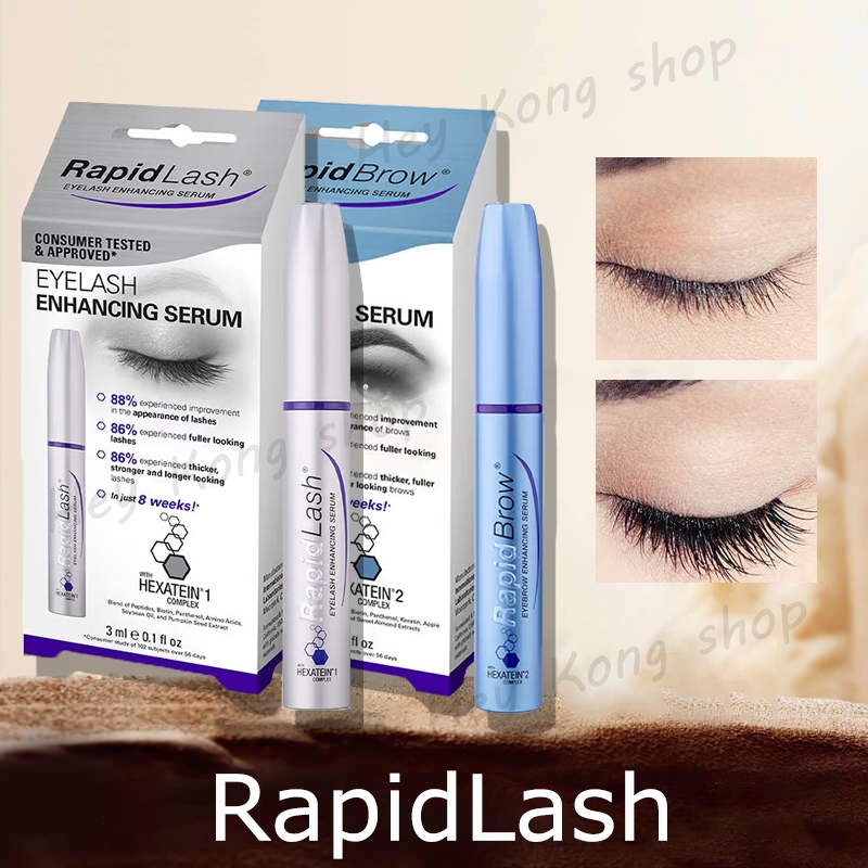 Jual RapidLash Eyelash Enhancing Serum 3ml/RapidBrow Eyebrow Enhancing Serum | Shopee Indonesia