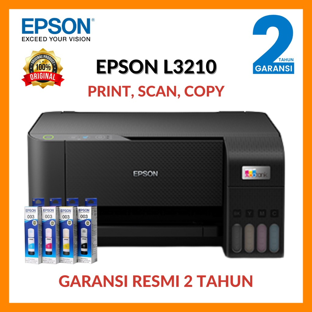 Jual PROMO PRINTER EPSON ECOTANK L3210 / EPSON INKTANK L3210 ALL IN ONE ...