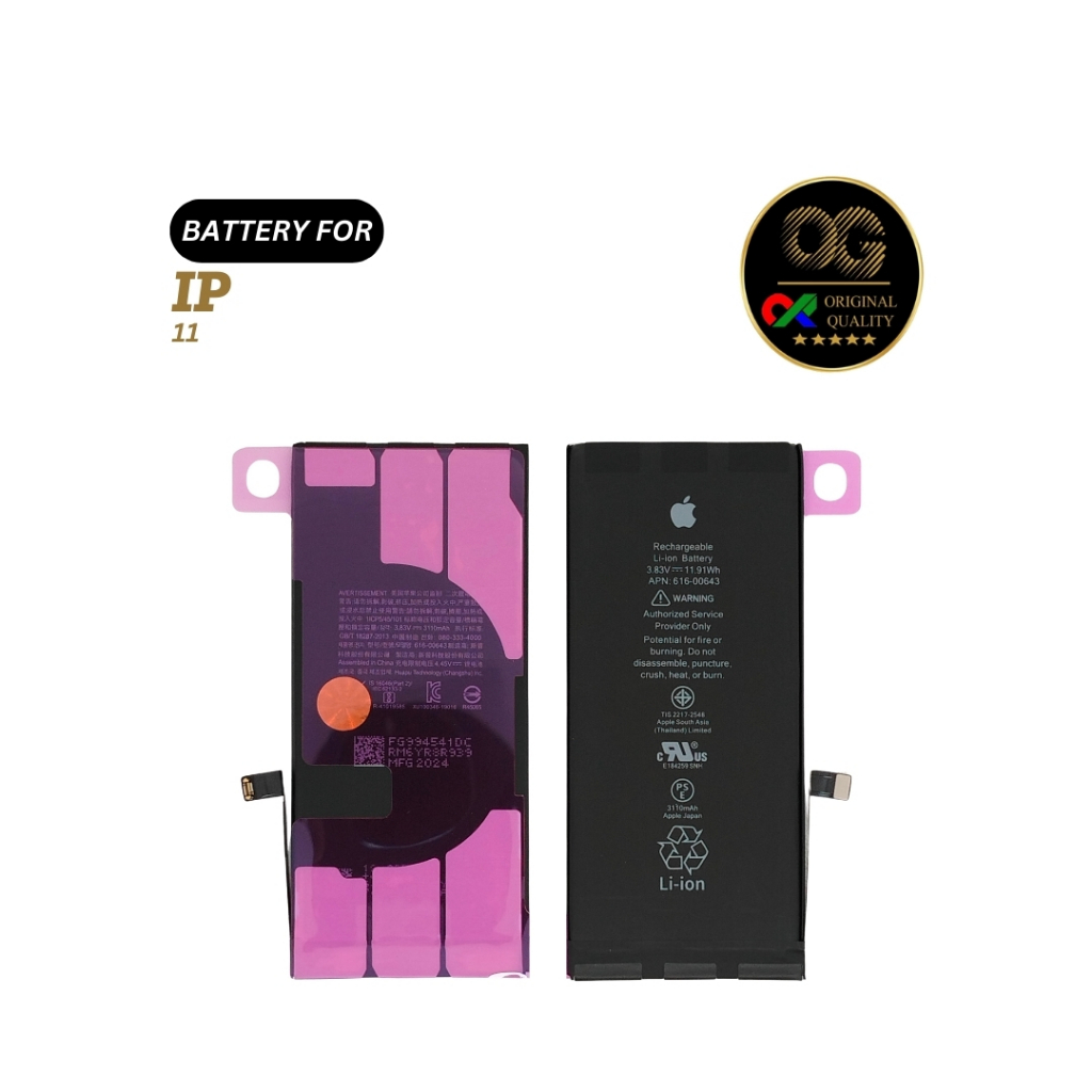 Jual BATERAI / BATTERY / BATRE FOR IP 11 ORI | Shopee Indonesia