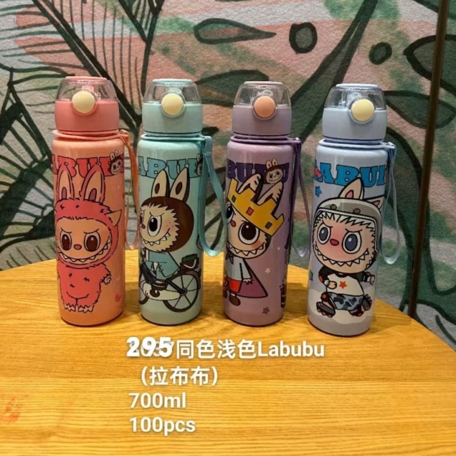 Jual botol minum anak anak motif labubu / botol minum anak sekolah / botol minum labubu 700ml ...