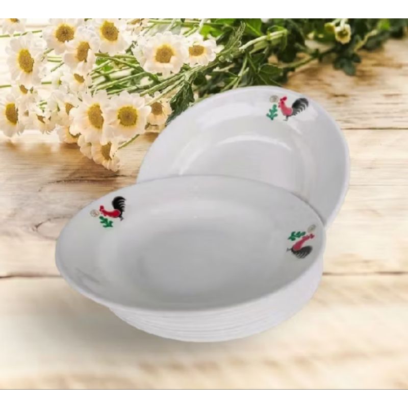 Jual Piring Plastik Ayam Jago | Shopee Indonesia
