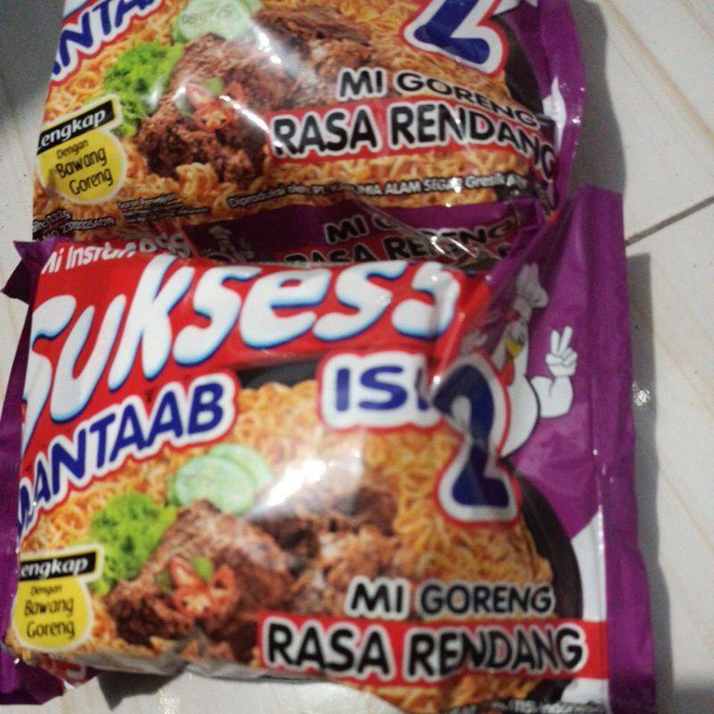 Jual mie SUKSES rasa RENDANG 132gr (5pcs) | Shopee Indonesia