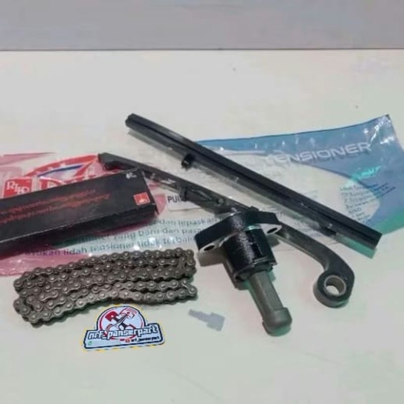 Jual PAKET TENSIONER BAJAJ FULSAR 220//RANTAI KETENG/RANTE KAMPRAT ...