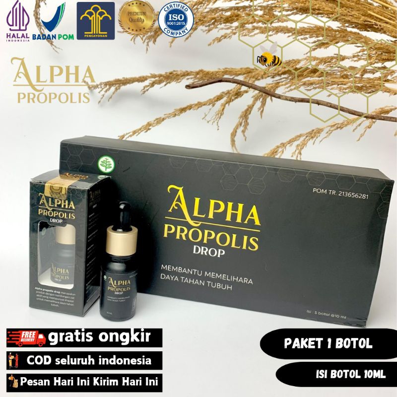 Jual Alpha Propolis Drop Original 100% Asli Obat Herbal | Shopee Indonesia