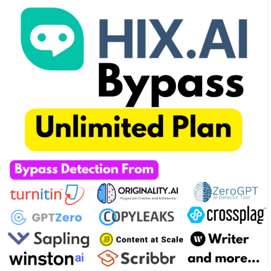 Jual HIX.AI Bypass Unlimited Plan Subscription | Humanize AI ...
