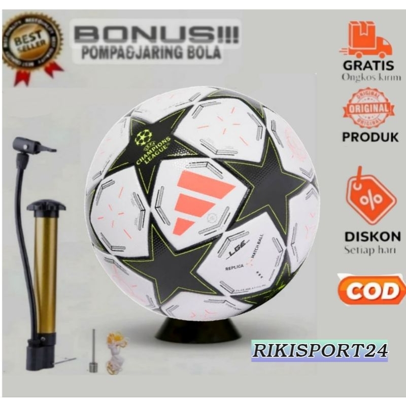 Jual Bola sepak size 5 / bola kaki / bola bliter dijahit manual bonus ...