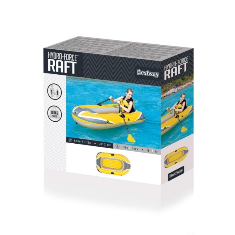 Jual Bestway Hydro Force Raft Kuning | Shopee Indonesia