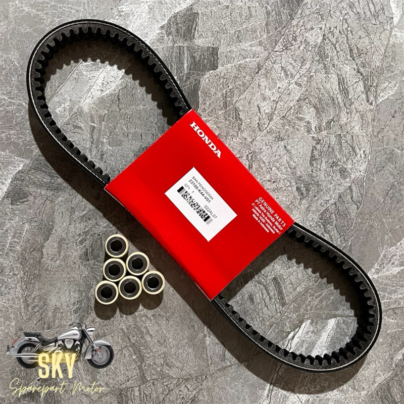Jual Vanbelt Assy Roller Set Fan Belt Roller Assy Beat Pop New Beat ...