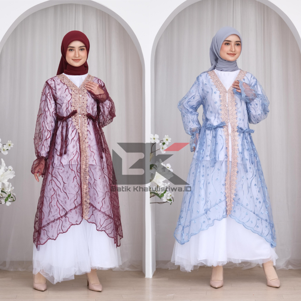 Jual Gamis Rayya Outer Rok Tutu Dress Exclusive Modern Lebaran Terbaru ...