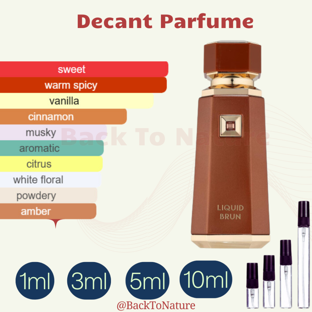 Jual Decant - French Avenue Liquid Brun EDP 100ml for Unisex | Shopee ...