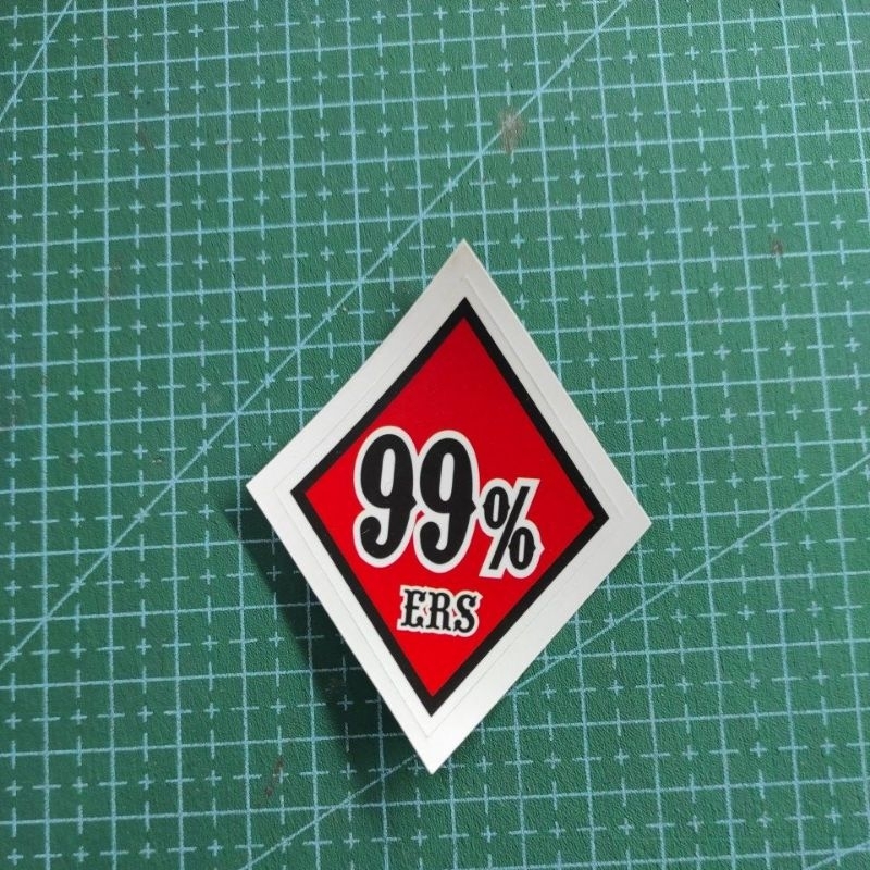Jual Stiker sticker 99%ers Ninety Nine Percenters | Shopee Indonesia