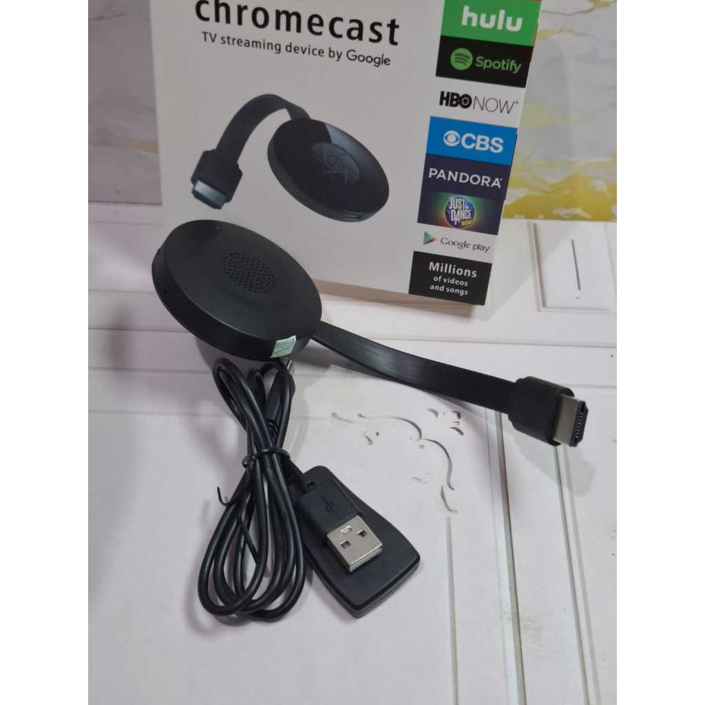 Jual CHROMECAST TV STREAMING 4K STREAMING HDMI GOOGLE CHROME CAST ...
