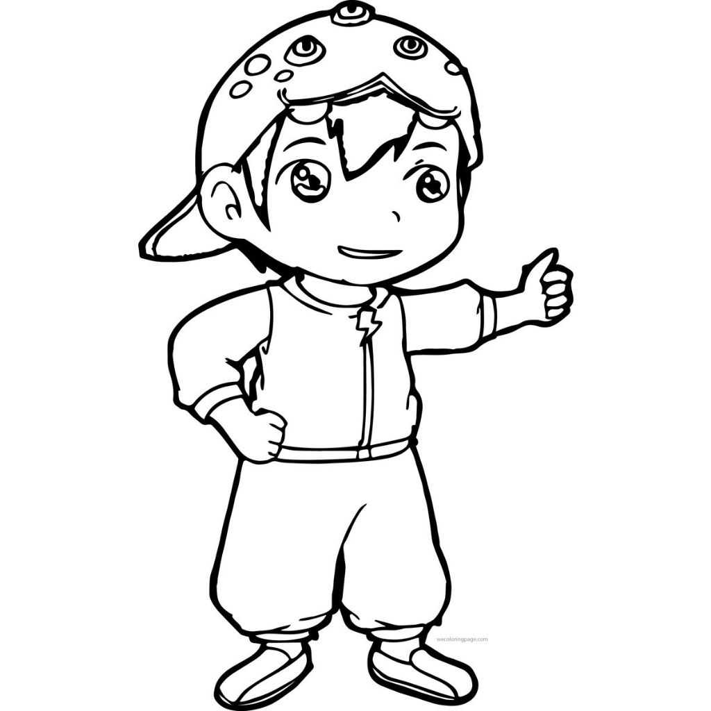 Jual Kertas mewarnai tema boboy isi 20 lembar | Shopee Indonesia