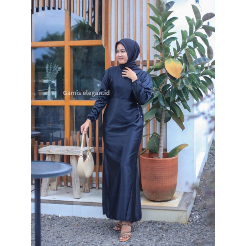 Jual Elora Dress Queen Gaun Wanita Elegan Terbaru | Shopee Indonesia