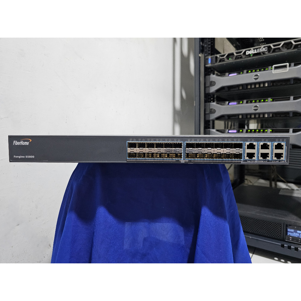 Jual switch fiberhome fengine s5800 24 port sfp gigabit 4 port gigabit ...