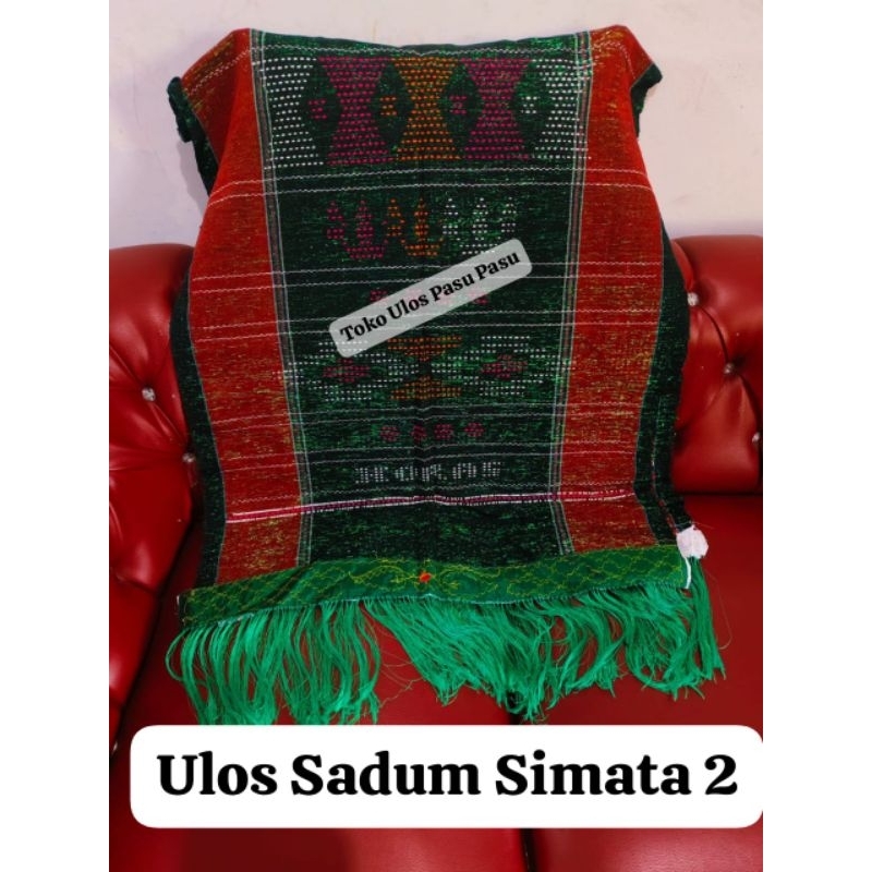 Jual Ulos Sadum Simata Dua Baris Batak Toba | Shopee Indonesia