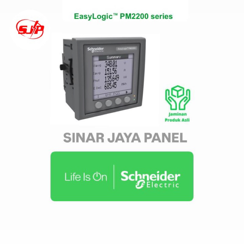 Jual EasyLogic PM2230 POWER METER SCHNEIDER PM2230 METSEPM2230 | Shopee ...