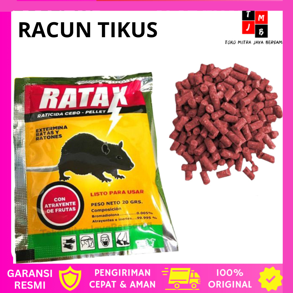 Jual PEMBASMI HAMA Racun Tikus Pembunuh Anti Tikus Ratax Ampuh PEMBASMI ...