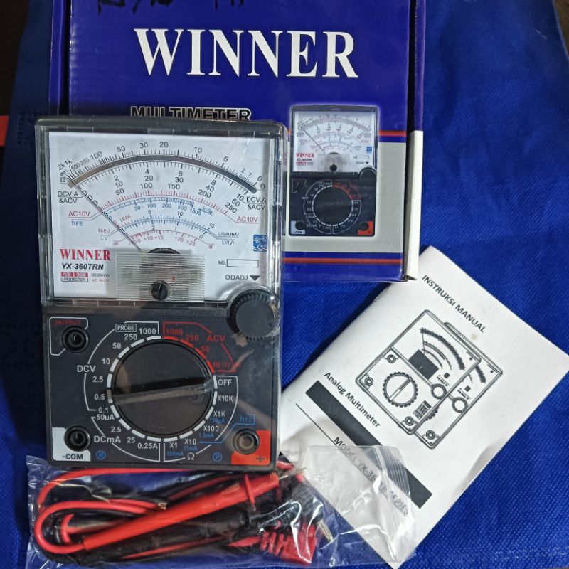 Jual Multitester WINNER YX-360TRN Tester Analog Avo Meter | Shopee ...