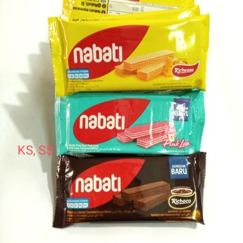 Jual SS - Wafer Nabati Renceng Berbagai Ukuran / Nabati wafer isi 20 ...