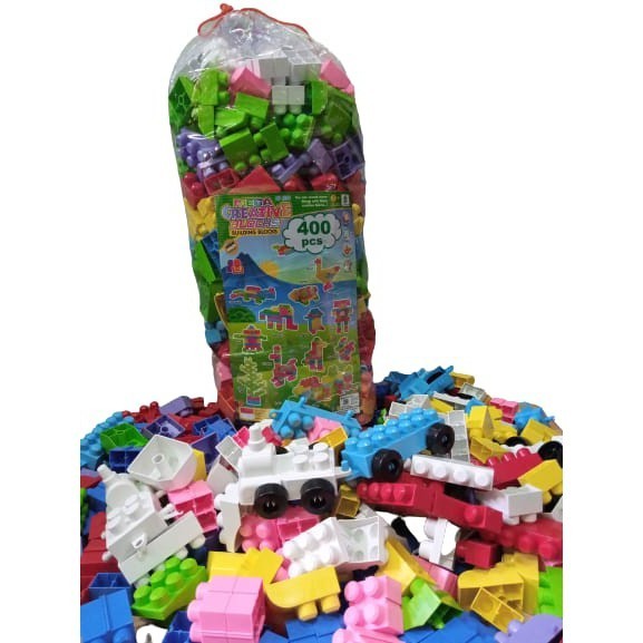 Jual Mainan Edukasi Anak Mega Creative Building Block Balok Susun TS ...
