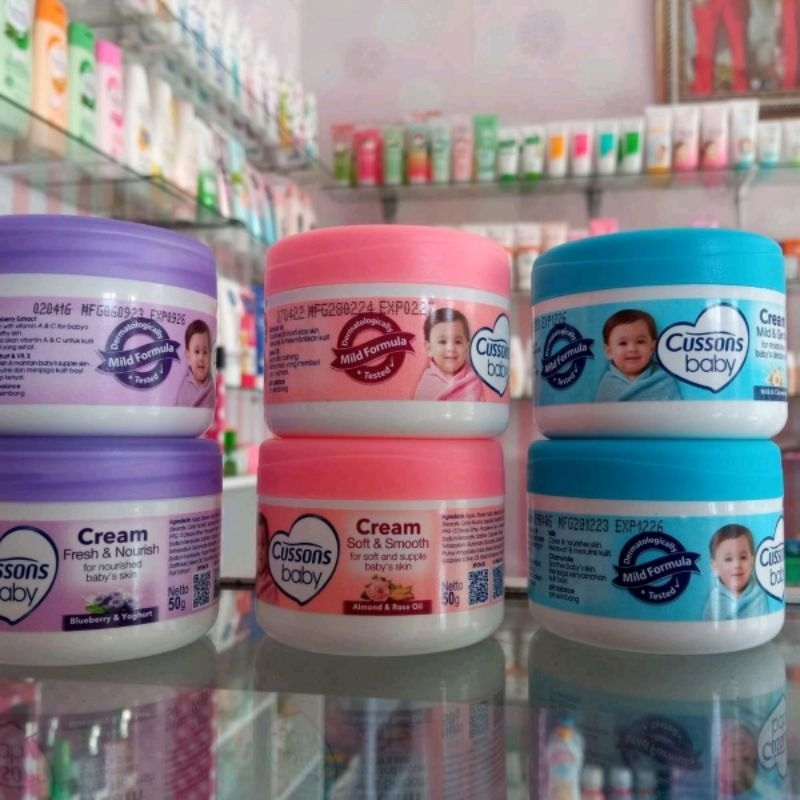Jual Cussons Baby Cream 50gr (Krim Bayi dan Dewasa) | Shopee Indonesia