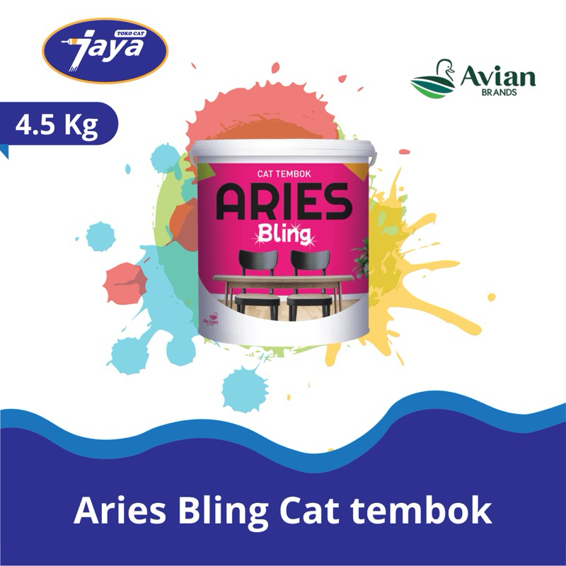 Jual Aries Bling 4,5kg 4,5 Kg 5Kg 5 Kg Cat Tembok Murah Interior ...