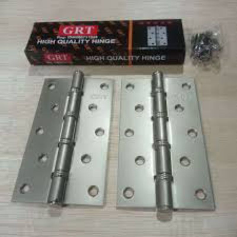 Jual Engsel Pintu 5 inch GRT ( Stainless Steel ) | Shopee Indonesia