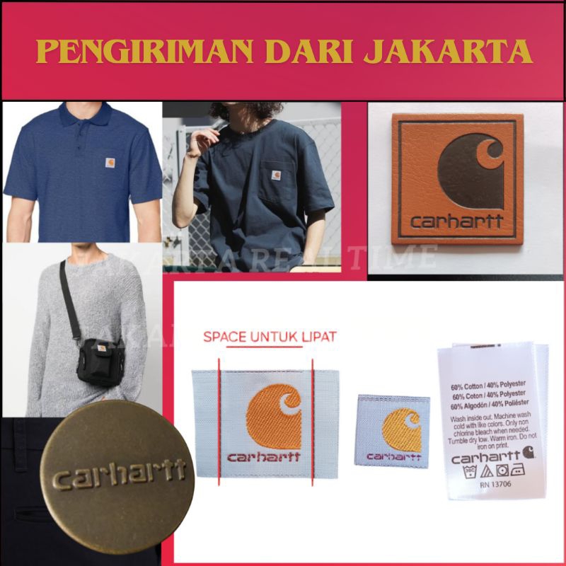 Jual CARHARTT FULLSET TAG LABEL KANCING GARMENT (OPENING PRICE ...