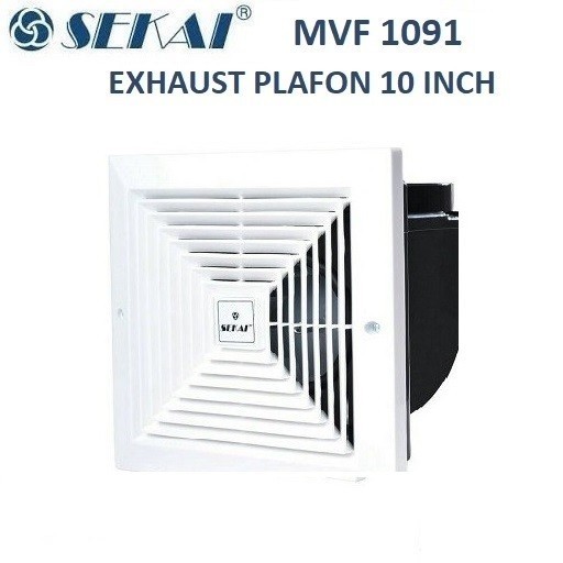 Jual Sekai Exhaust Fan Plafon 10 inch MVF 1091 Hexos Heksos 10inch | Shopee Indonesia