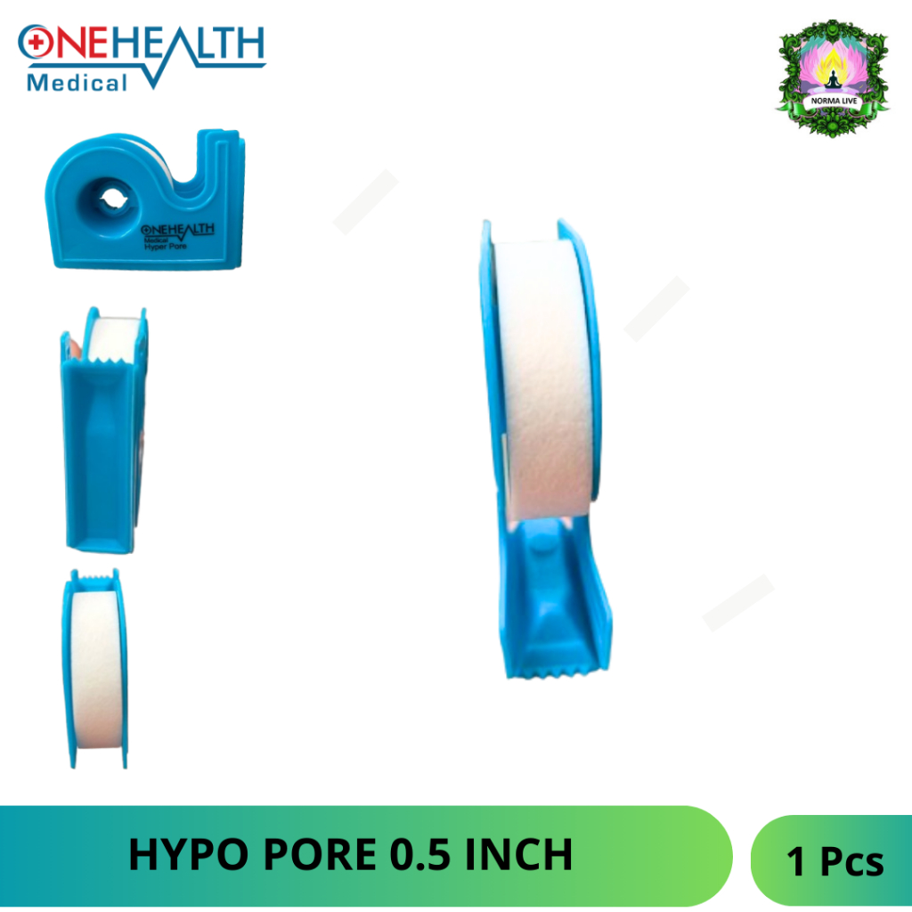 Jual Onehealth Plester Luka Plaster Kertas Hypo Pore Surgical Tape 0.5 ...